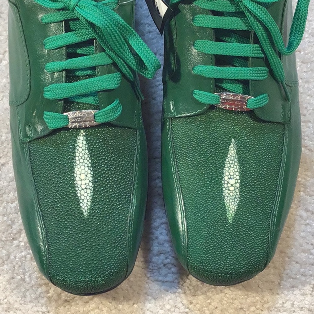 New David Eden Stingray Exotic Skin Fronts - Gem